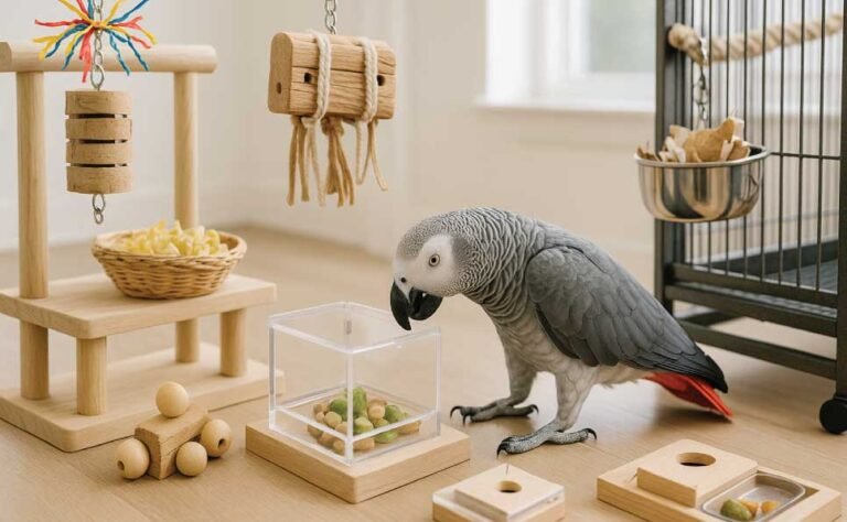 20 DIY Parrot Toys: Keep Your Parrot Entertained and Happy - PetSweetJoy