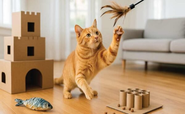 Homemade Cat Toys: 10 Quick & Easy DIY Toys for Happy Kitties