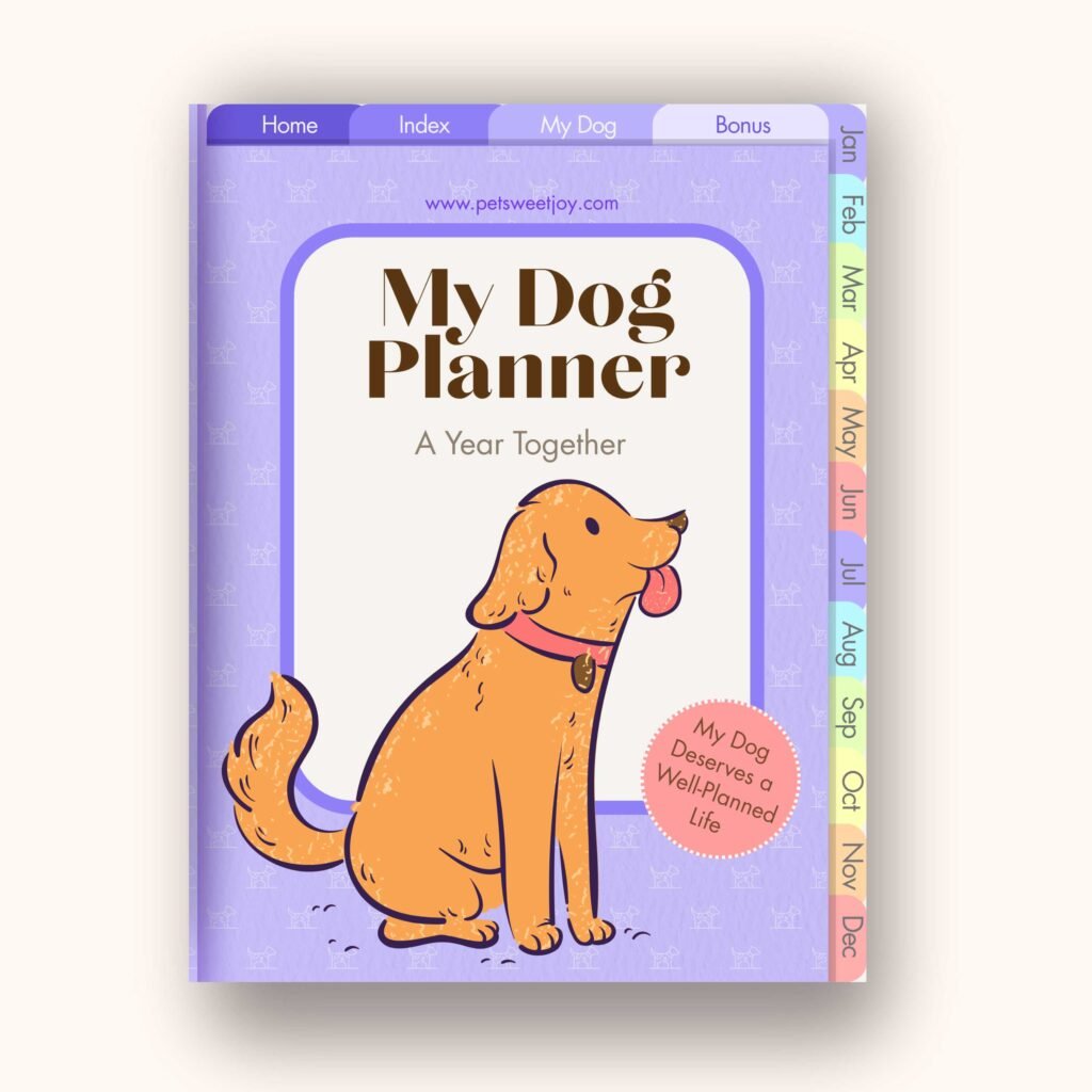Dog’s Yearly Planner PDF | 110+ Pages of Care & Joy
